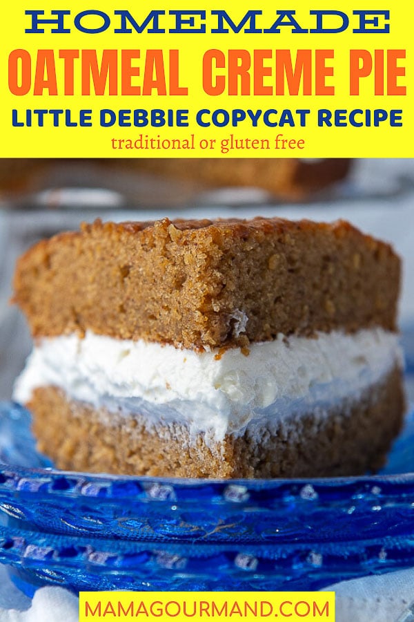 Epic Homemade Oatmeal Creme Pie Cake - Giant Oatmeal Creme Pie Cake