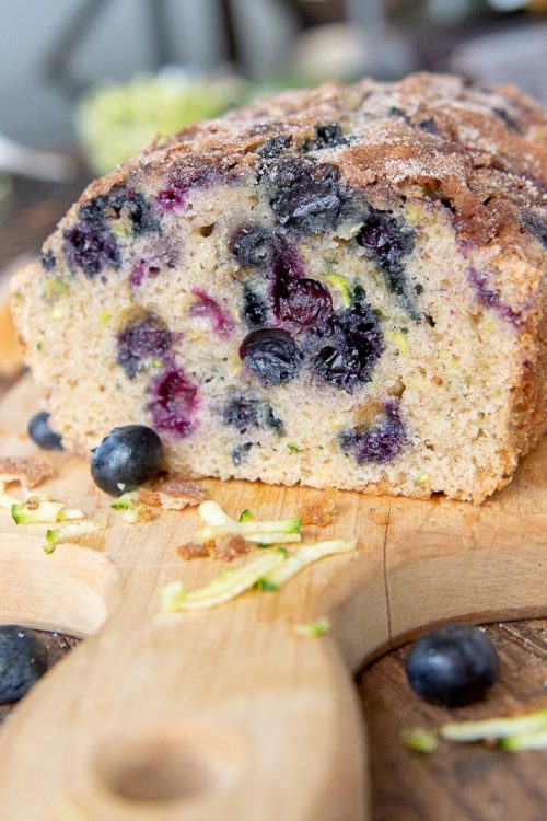 Moist & Easy Blueberry Zucchini Bread Recipe - Best, One-Bowl, Quick ...
