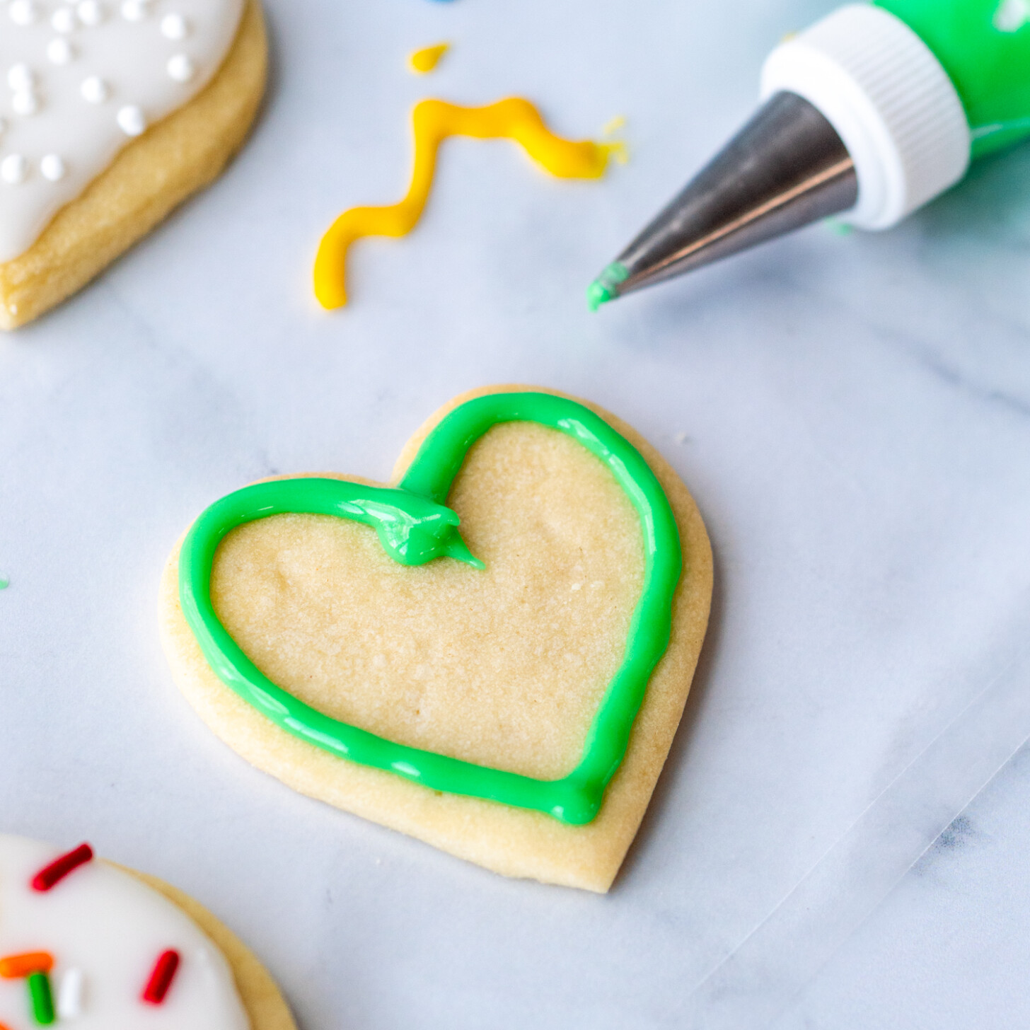 Simplest Sugar Cookie Icing That Hardens (Shiny) - Easy Recipe