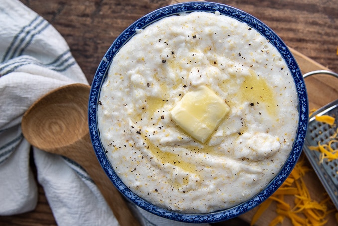 Quick Instant Pot Grits Recipe | The Best Easy, Creamy Grits!