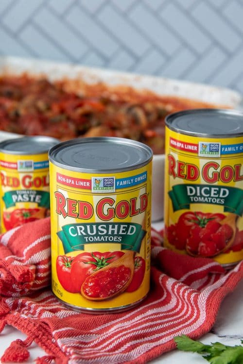 Oven Baked Chicken Cacciatore - Easy Dump-and-Bake Recipe!
