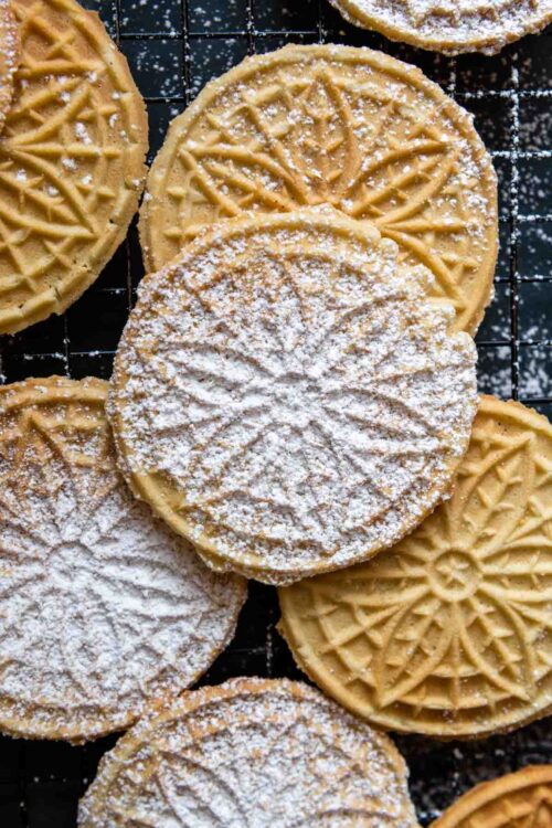 Gluten-Free Pizzelle Recipe (Crisp Italian Pizzelles) - Easy Tips!