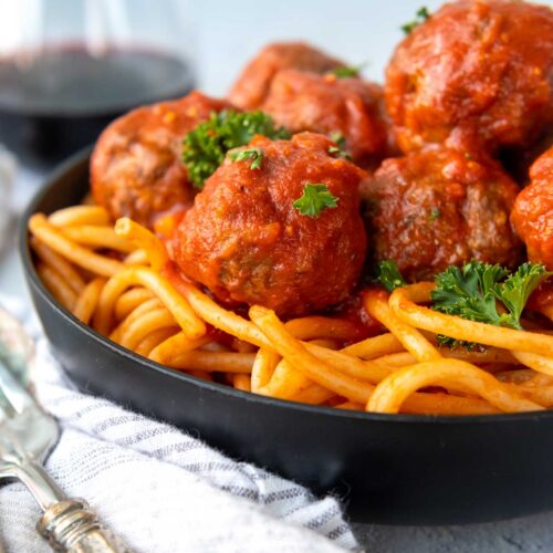 No-Breadcrumb All-Beef Meatballs (Gluten-Free) - Easy Recipe!