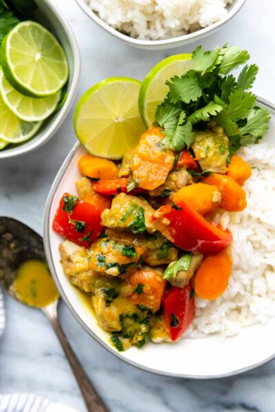 Easy Gluten-Free Curry Recipe (Best Flavor) - Coconut Chicken
