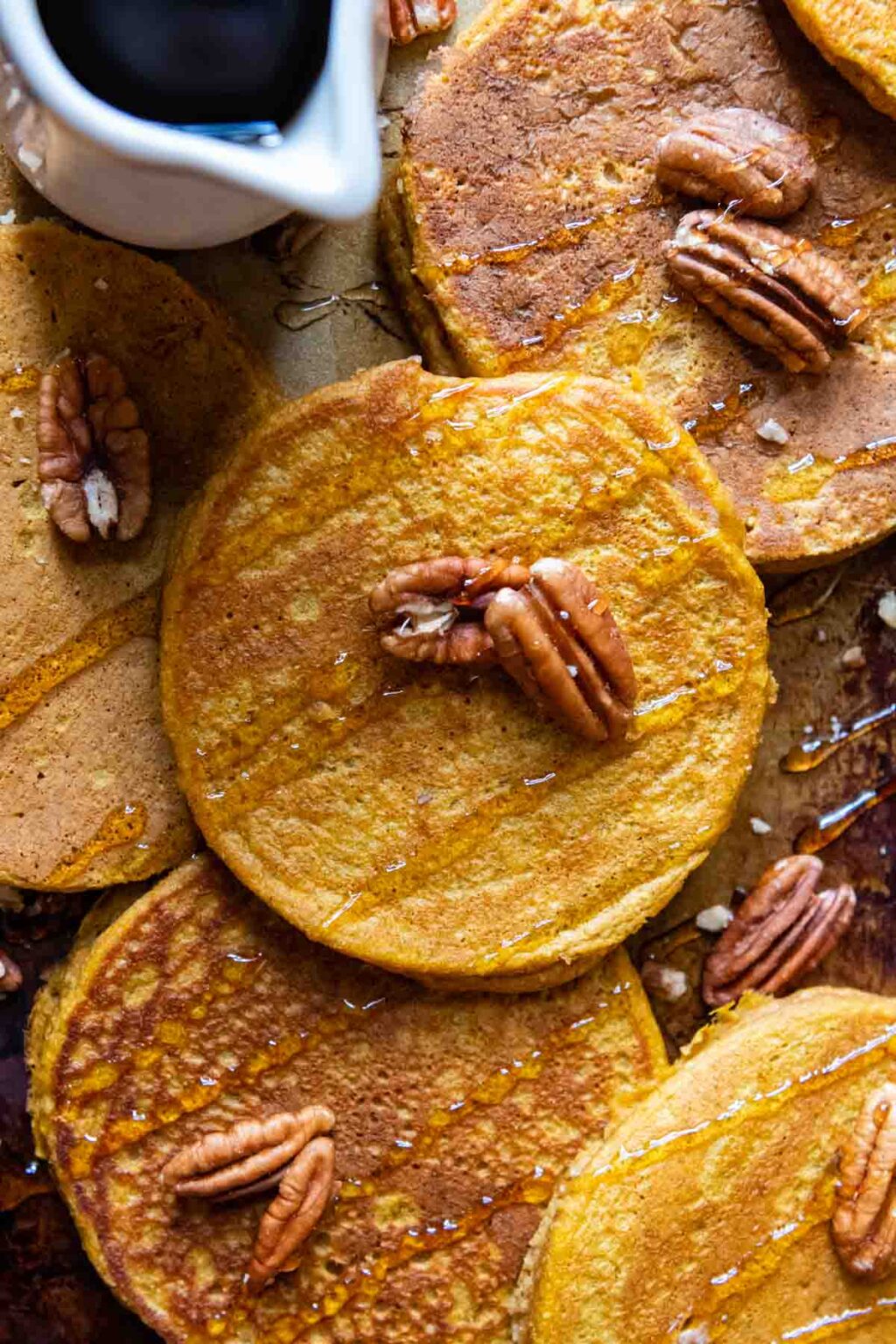 Fluffy 5-Mins Pumpkin Oatmeal Pancakes (Gluten-Free) - Flourless