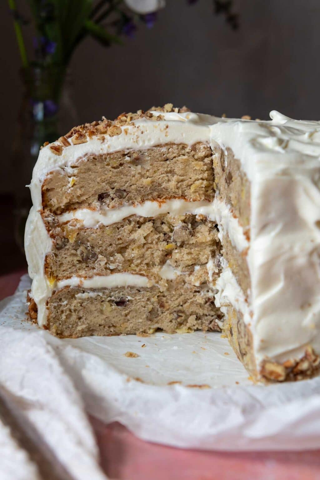 Moist Gluten-Free Hummingbird Cake with Oil - Easy From Scratch