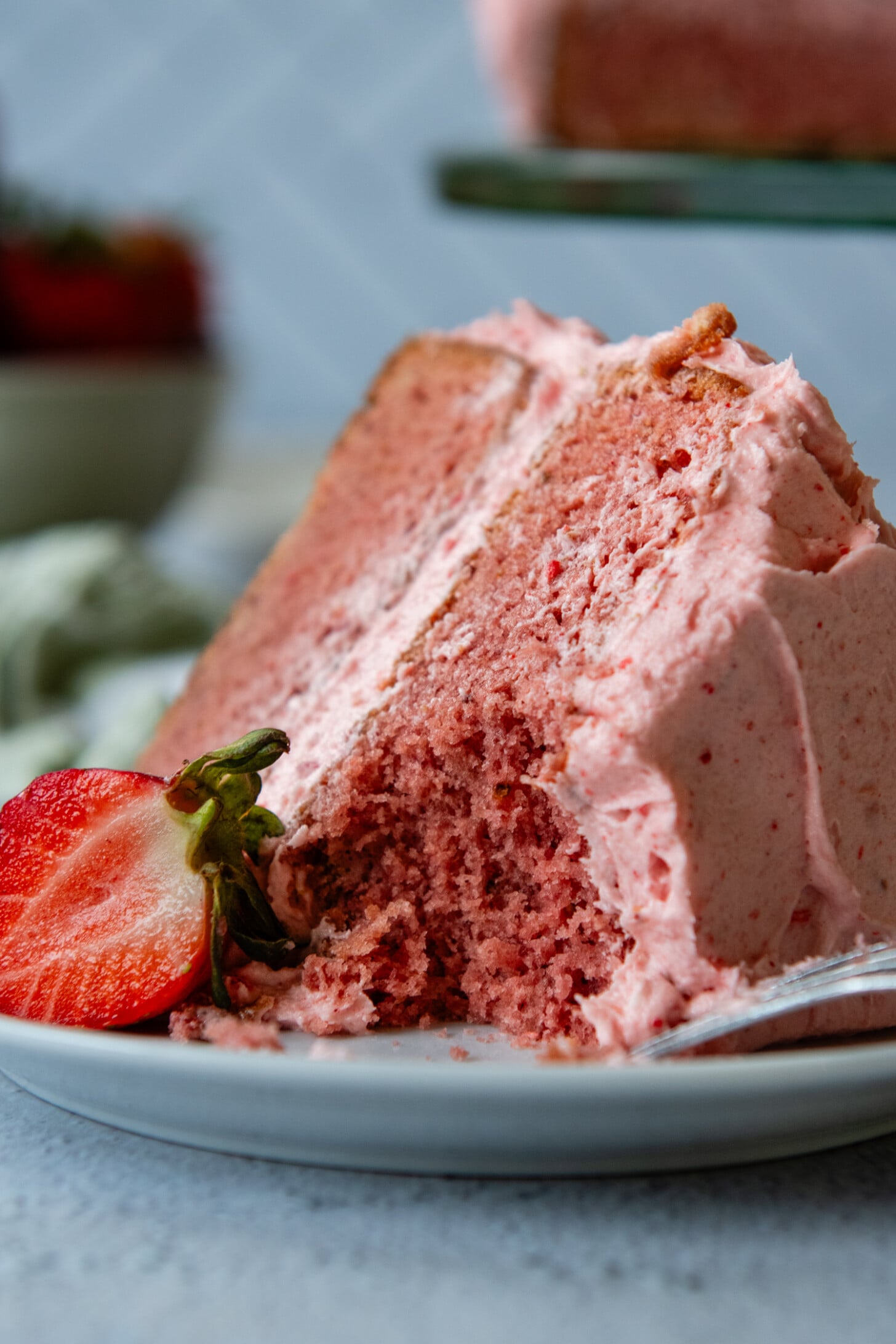 Superbly Moist, Easy Gluten Free Strawberry Cake - Best Recipe